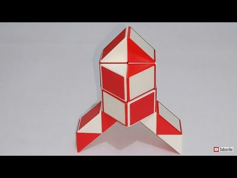 how to make a rocket on snake cube 🐍🐍🐍 - YouTube