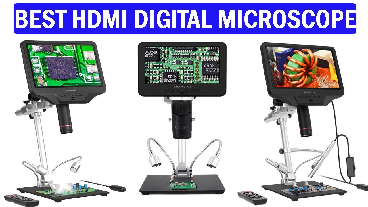 New Best Digital Microscopes | Top 5 Best HDMI Digital Microscope 2024 ...
