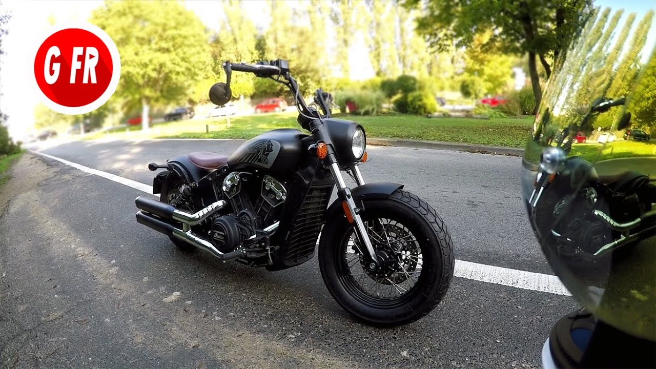 [INDIAN SCOUT Bobber Twenty] La Scout toujours, mais avec un guidon ...