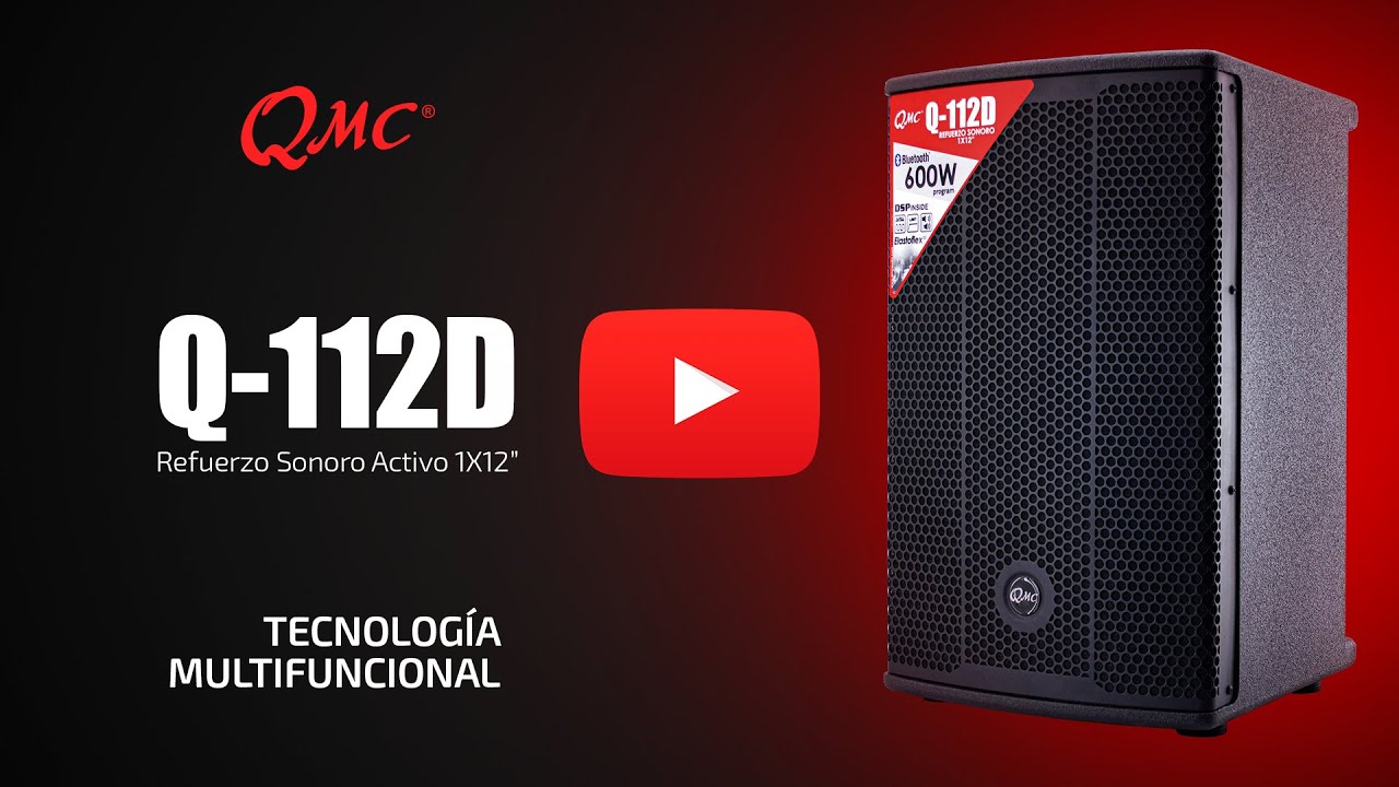 Q112 D el nuevo bafle de la familia QMC - YouTube