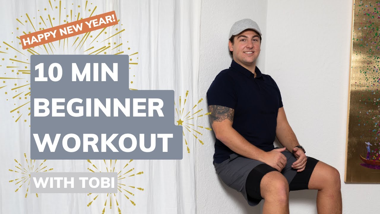 10 MIN NEW YEAR BEGINNER WORKOUT with Tobi - YouTube