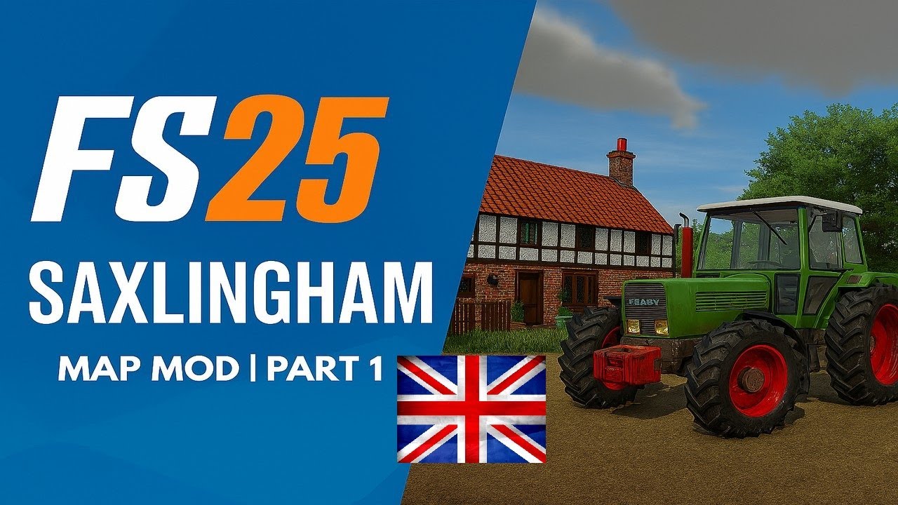 🚜 FS25 Saxlingham Map 💛🩷 Gameplay Part 1 🕹️😀 - YouTube