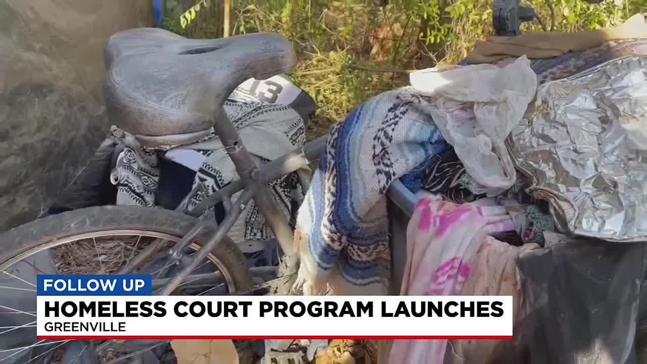 Greenville launches homeless court program - YouTube