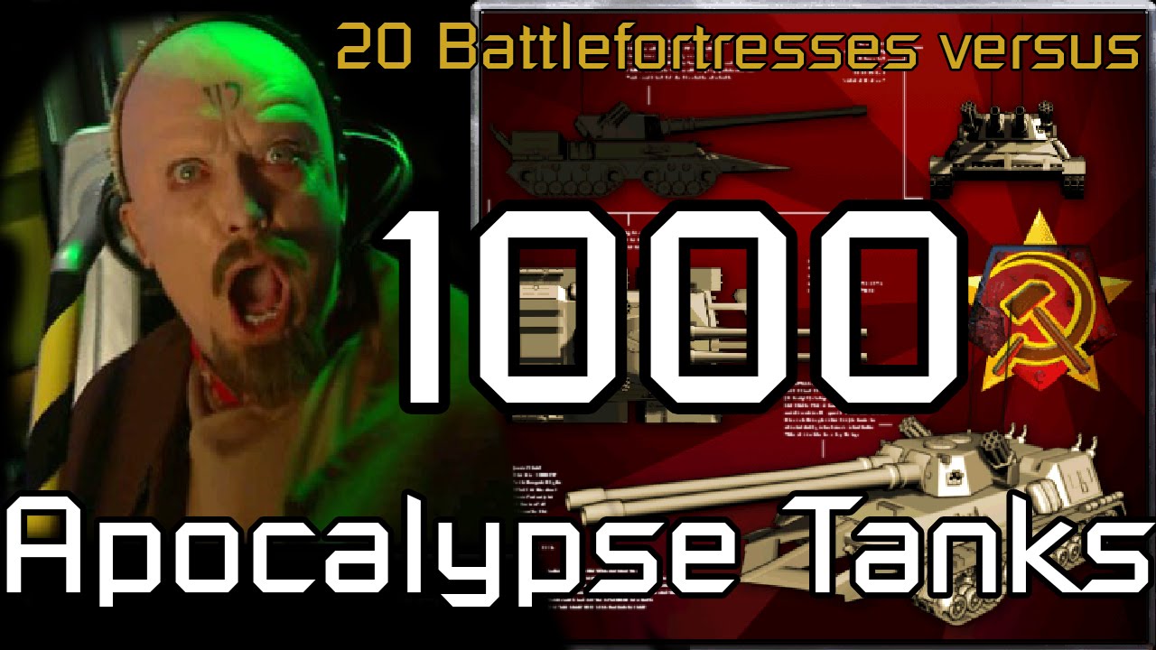 1000 Apocalypse Tanks Attack (Red Alert 2) - YouTube