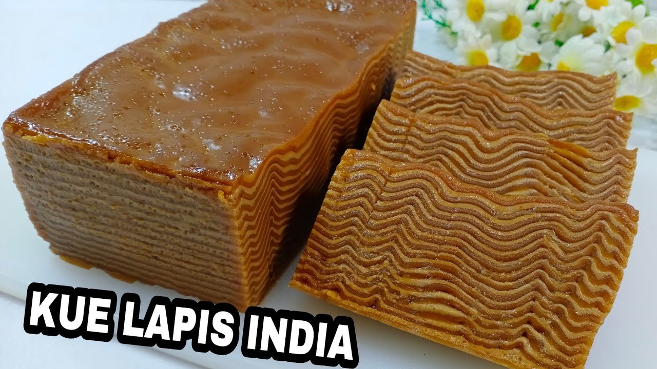 TIPS DAN TRIK CARA MEMBUAT LAPIS INDIA || SUPAYA HASILNYA BERGELOMBANG ...
