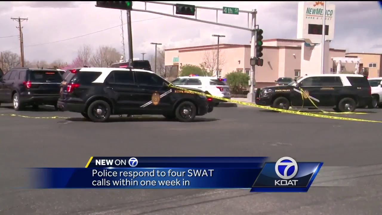Albuquerque handles 4 SWAT calls in less than a week - YouTube