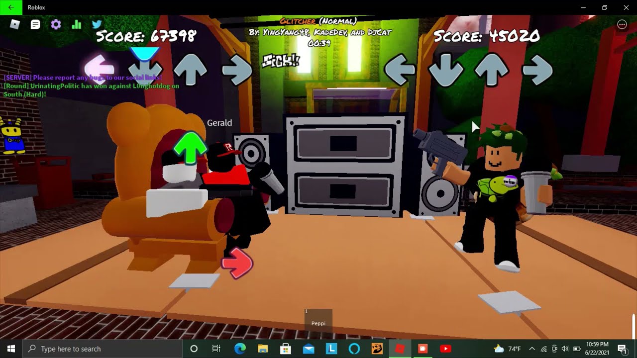 Funky Friday gameplay #7 - YouTube