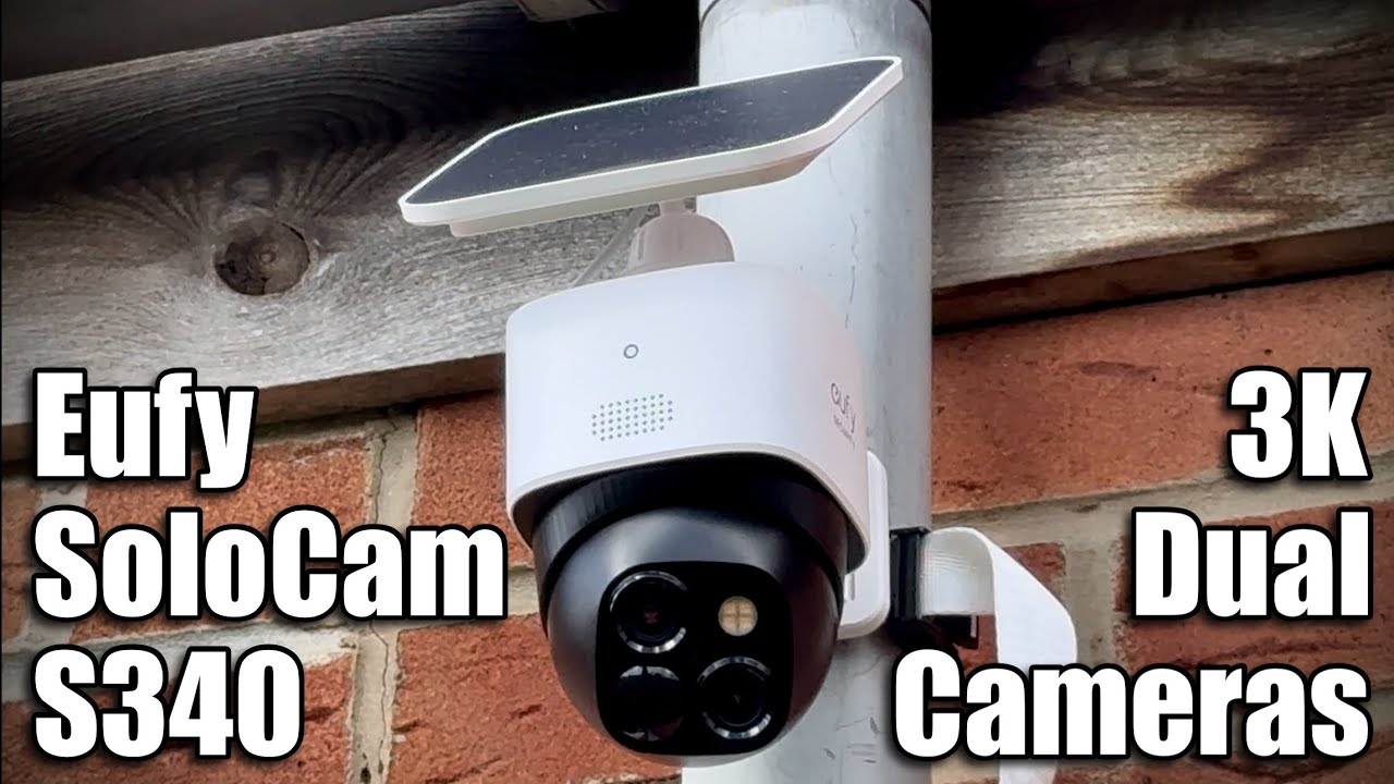Eufy SoloCam S340 Review - Best Security Camera 2024? - YouTube
