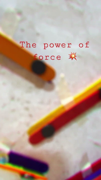 The power of force 💥 #science #scienceexperiment #engineering #force # ...