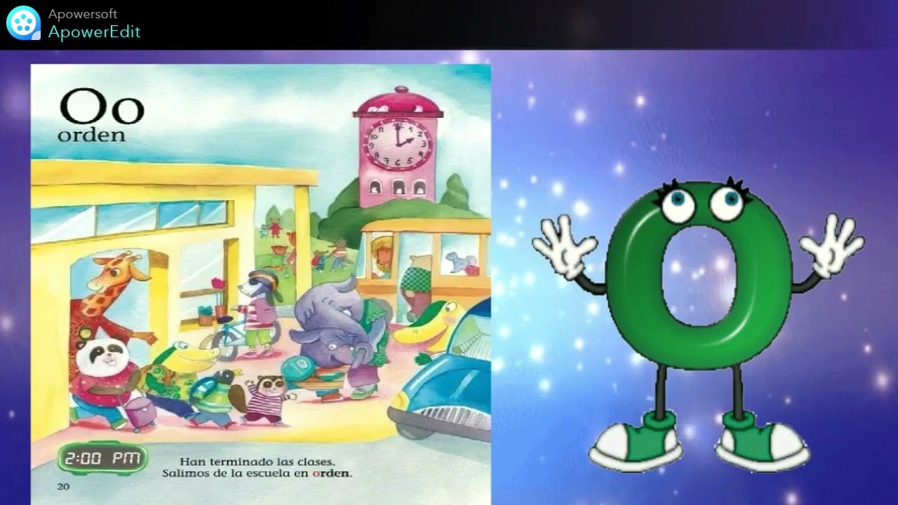 Cuento de la A a la Z. Abecedario - YouTube