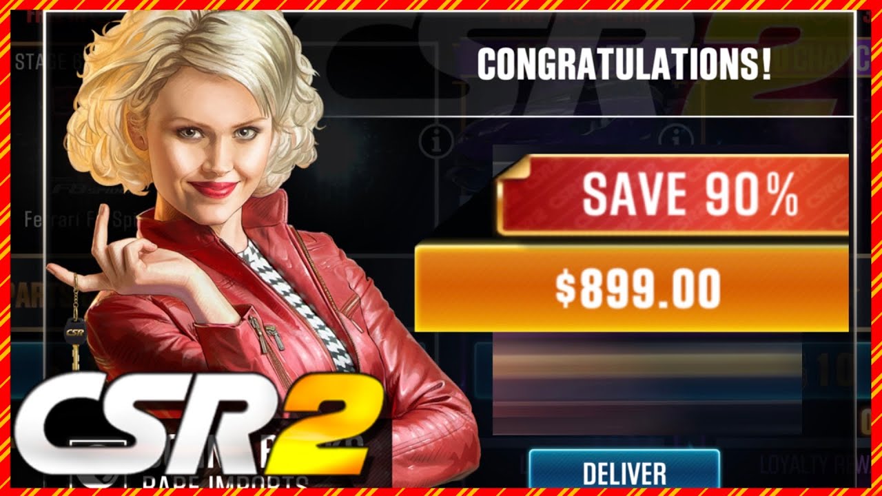 GOLD CRATE OPENING COST $899 DOLLARS! WOW | CSR Racing 2 - YouTube