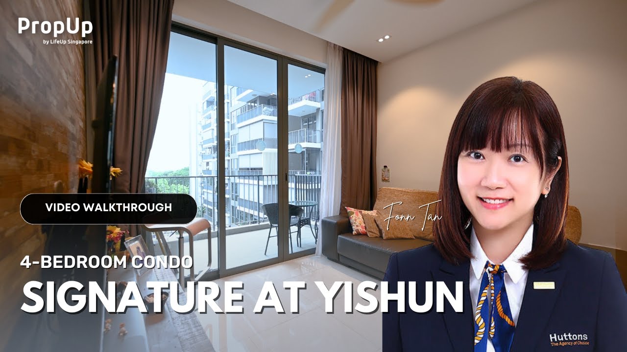 4-Bedroom Condo Signature at Yishun Video Walkthrough - Fonn Tan - YouTube