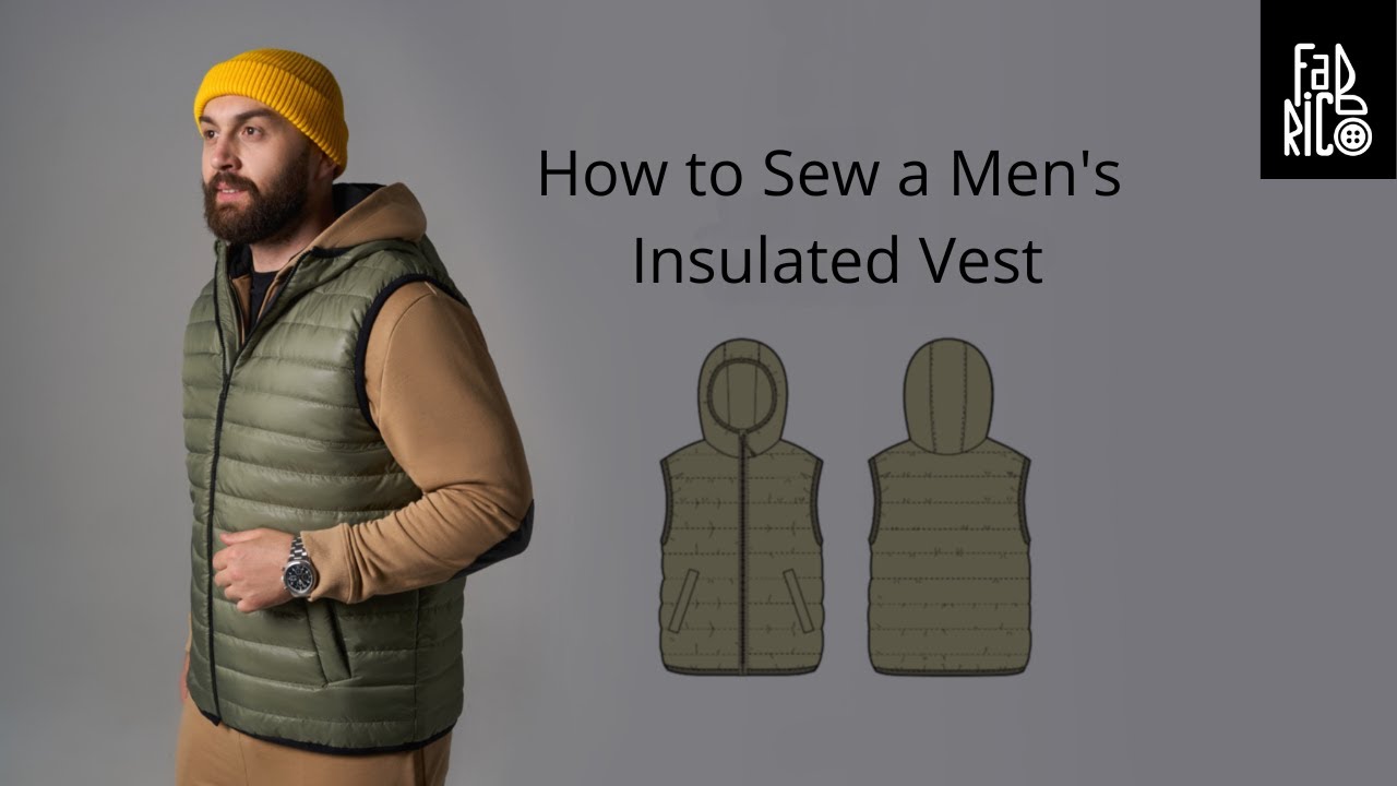 Sew Stylish Man’s Puffer Jacket - YouTube
