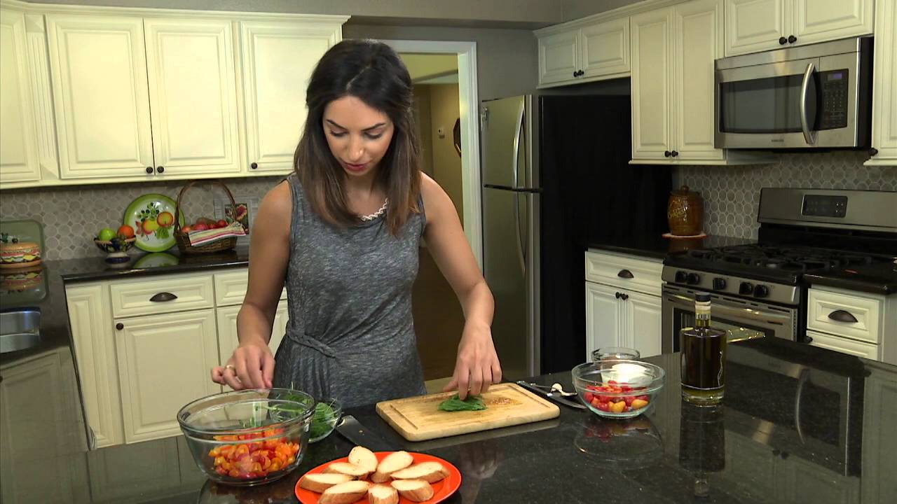 America's Heartland: Farm to Fork with Sharon Profis - Bruschetta - YouTube