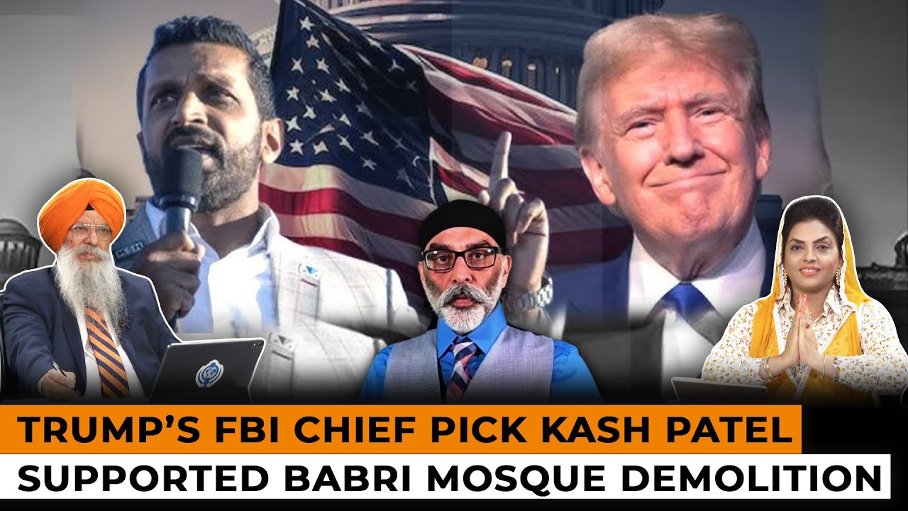 Trump’s FBI Chief Pick Kash Patel Supported Babri Mosque Demolition ...