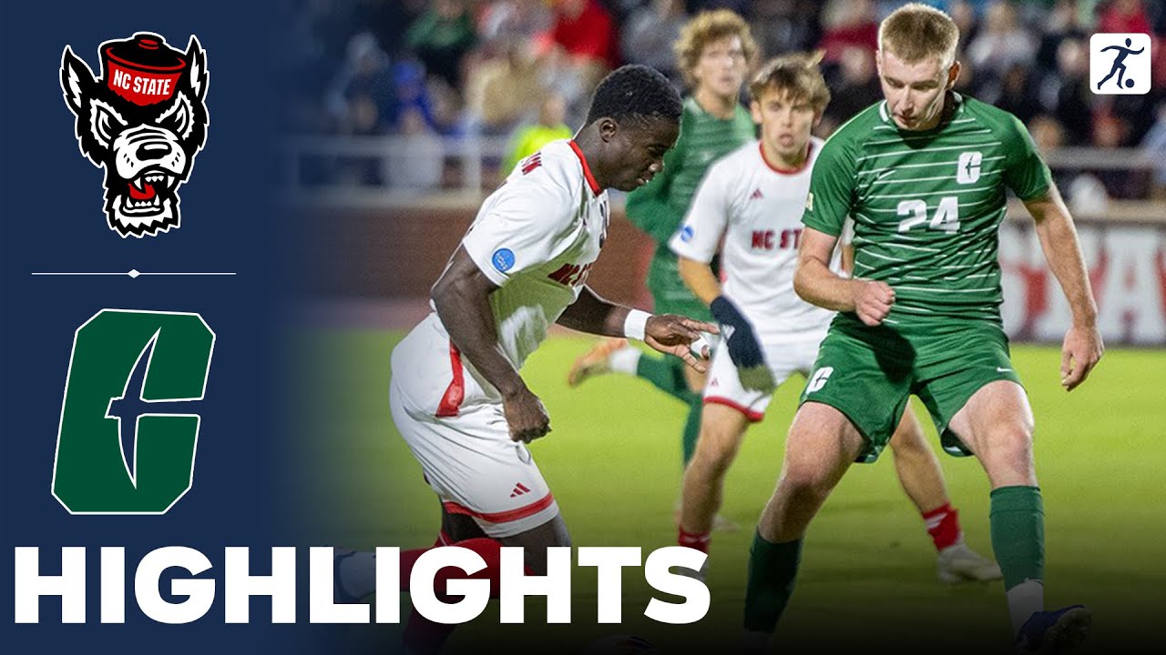 NC State vs Charlotte | NCAA College Cup Soccer Championship ...