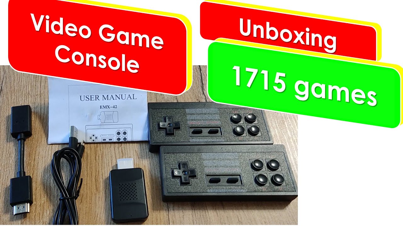 Mini HDMI Retro Games Console Y2S MAX HD - YouTube