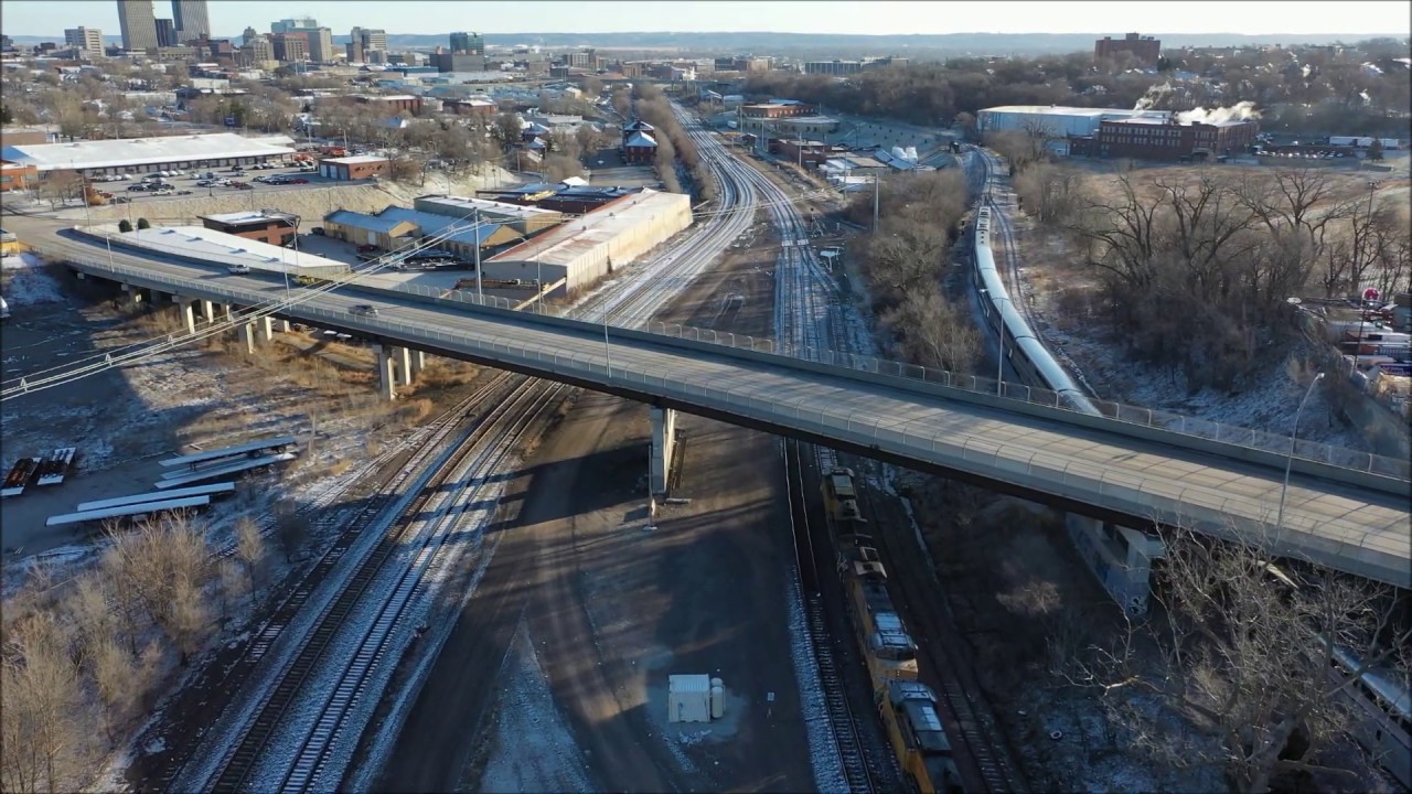 Amtrak at Omaha, Pacific Junction, and Ralston, NE March 20, 2020 - YouTube