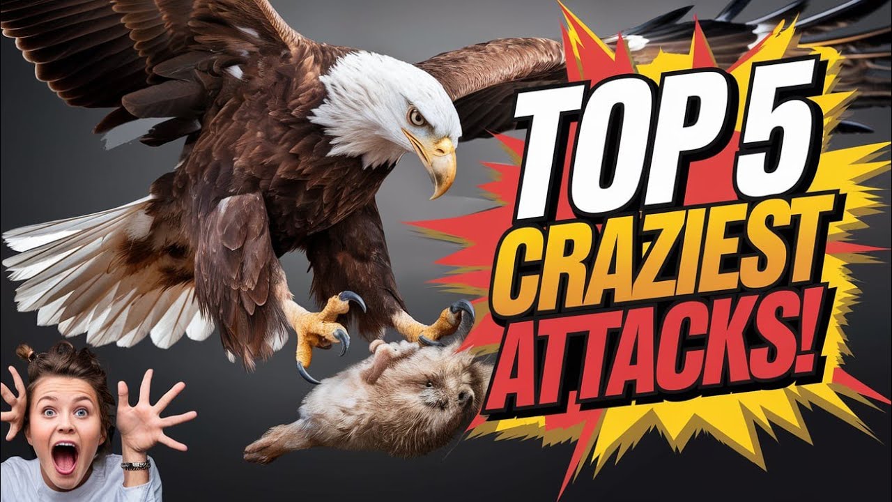 Top 5 Amazing and Craziest Eagle Attacks Caught on Camera! @emmrob1# ...