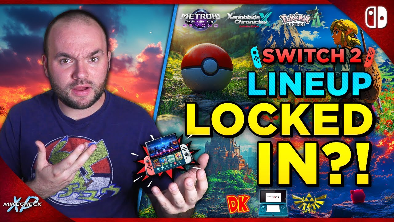 Switch 2 Games REVEALED?! Nintendo's MASSIVE Next-Gen Lineup and What ...