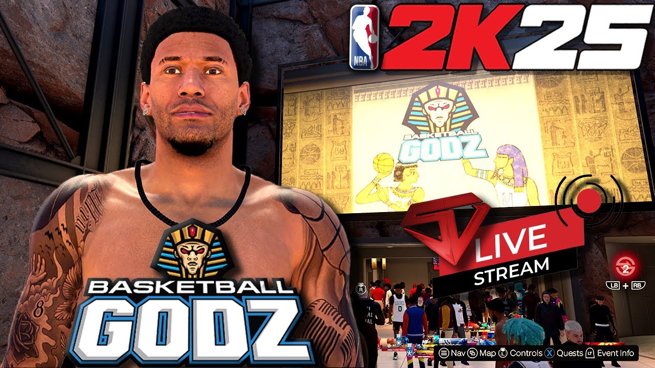 NBA 2K25 MyCAREER #7 - WINNING BASKETBALL GODZ EVENT / 6'3 PG BUILD ...