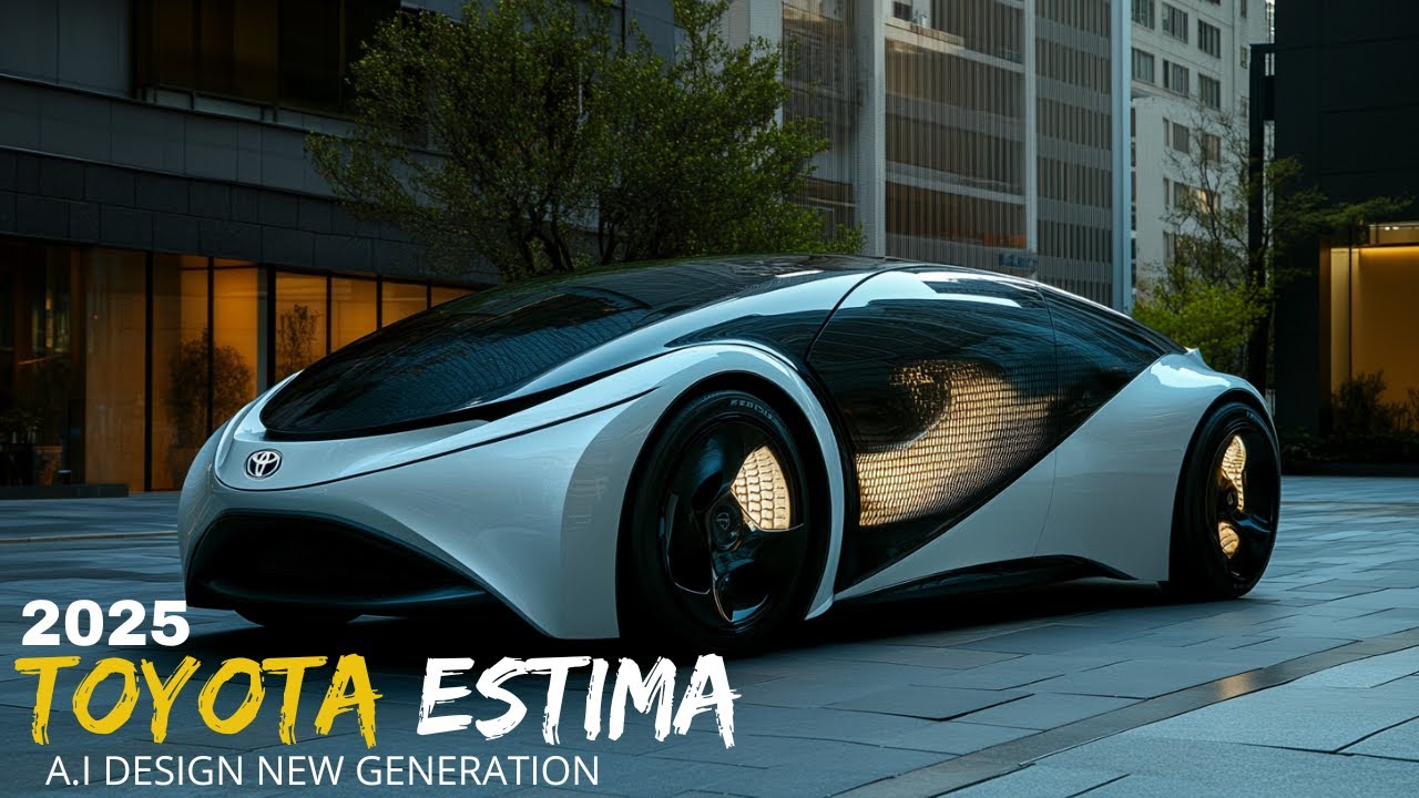 TOYOTA ESTIMA 2025 NEW FACELIFT CONCEPT CAR, AI DESIGN NEXT GENERATION ...