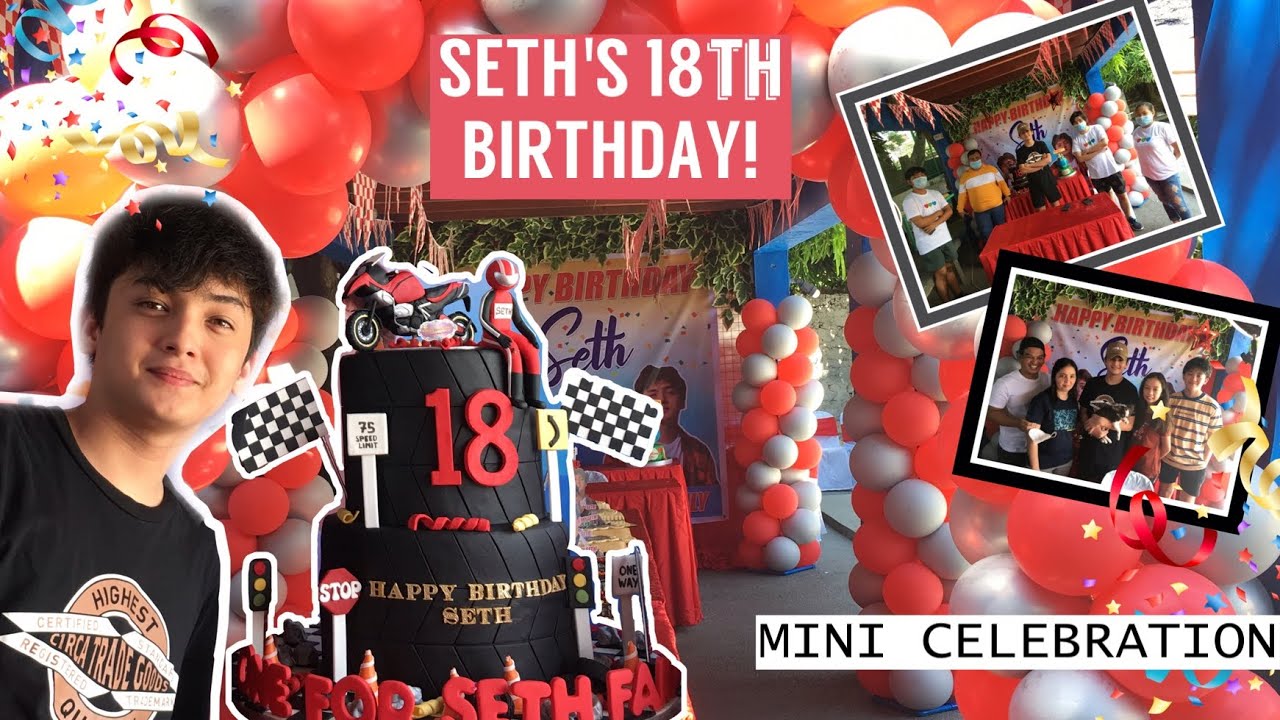 BEHIND THE SCENE (TGS VLOG) | SETH'S 18TH BIRTHDAY - YouTube
