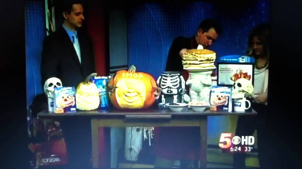 IHOP Free scary face pancake pumpkin carving KREX TV NewsChannel 5 ...