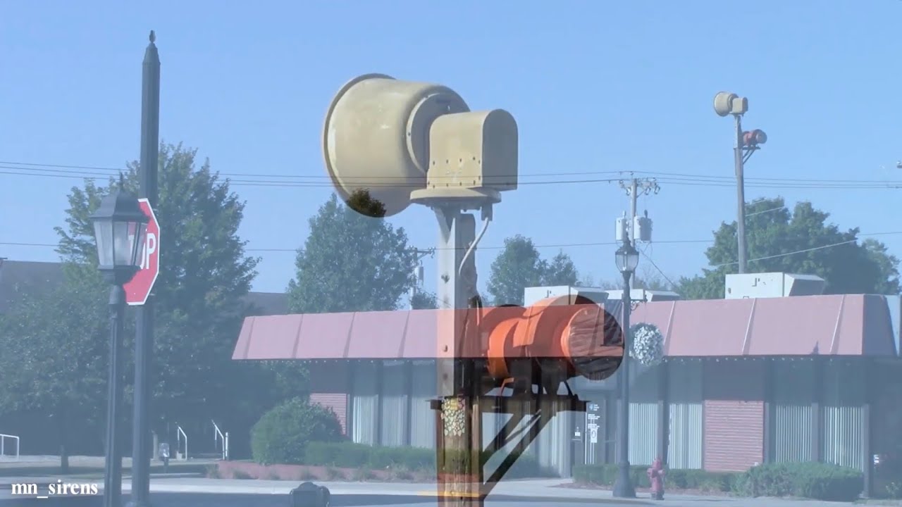 ACA P-10 Siren Test - Full Alert - Eldora, Iowa - YouTube