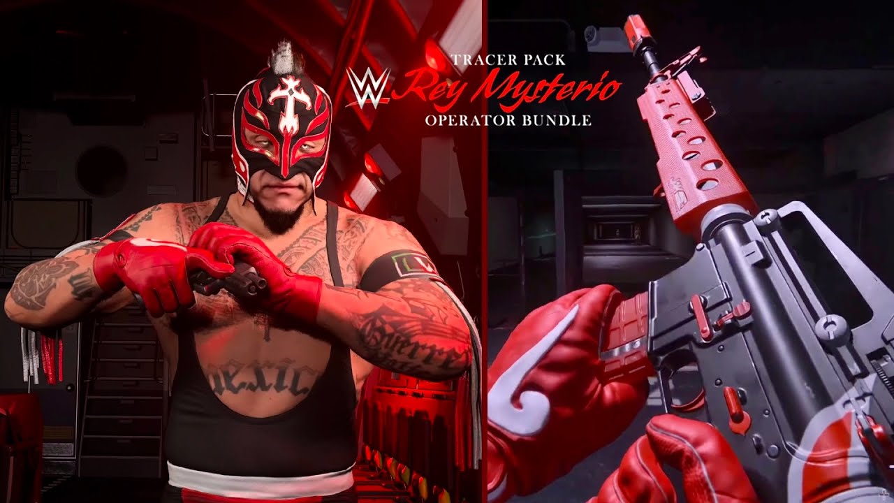 Tracer Pack: Rey Mysterio Operator Bundle in Warzone Mobile #wzm #wwe ...