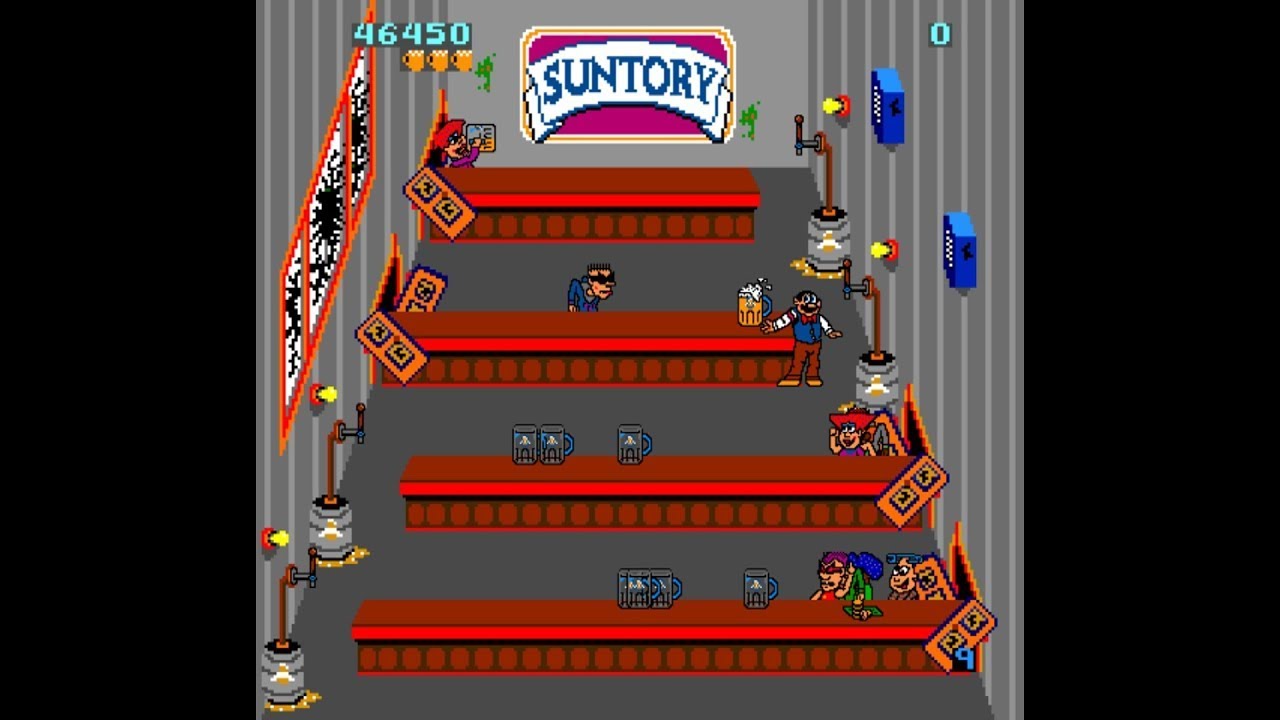 Tapper [Arcade Longplay] (1983) Bally Midway {Suntory} - YouTube