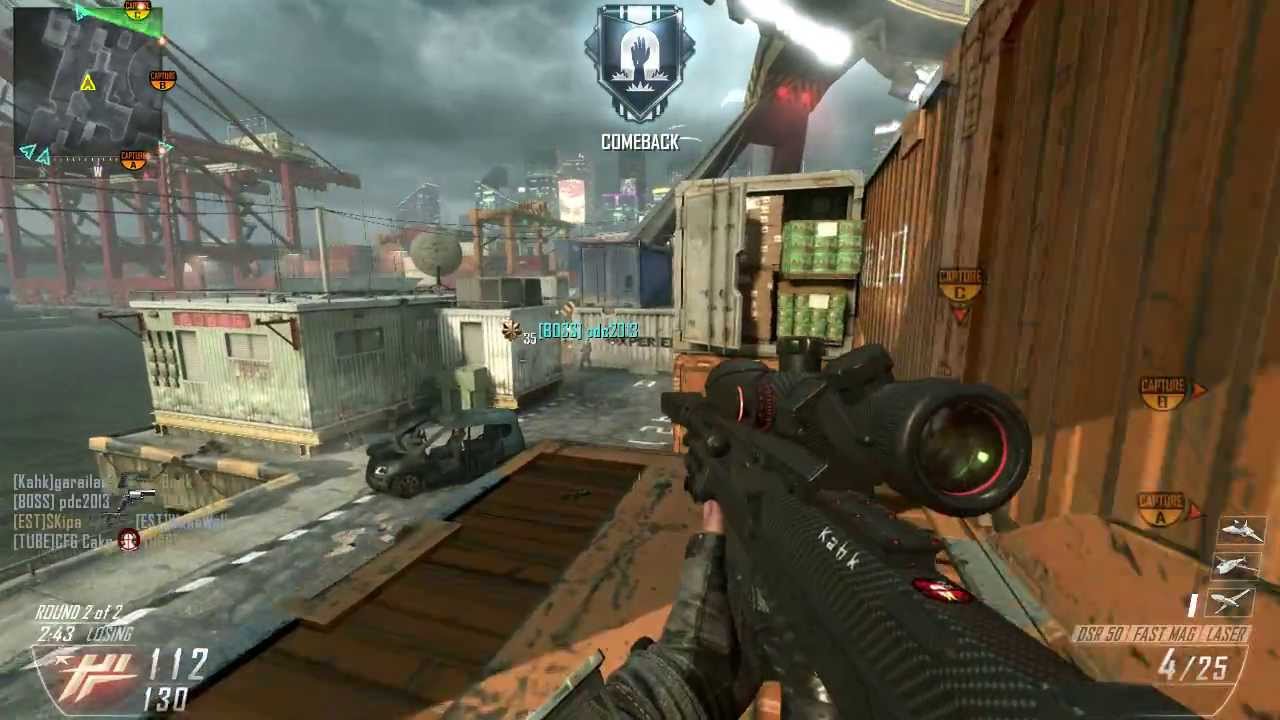 Black Ops 2 DSR-50 gameplay - YouTube