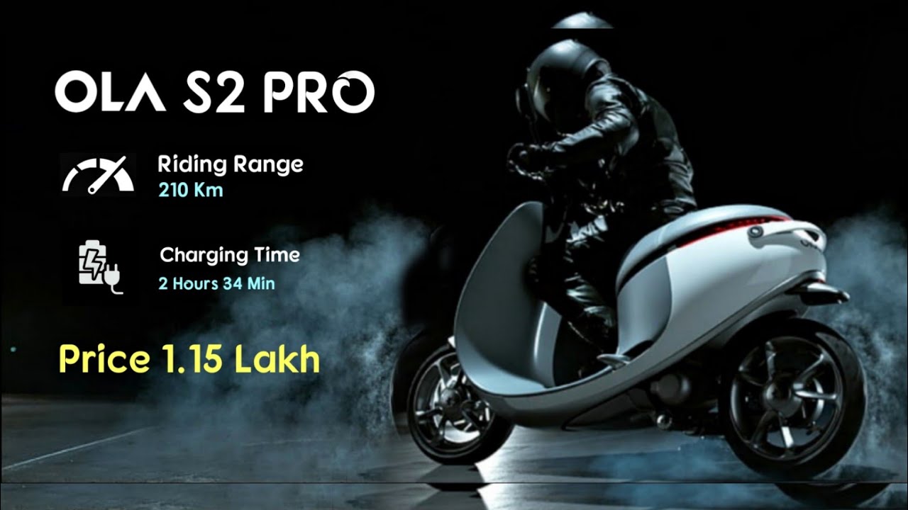 OLA S2 Pro 400Km Range In Single Charge | 110KM Top Speed | Launch Date ...
