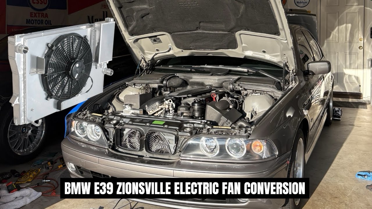 BMW E39 530i Zionsville Electric Fan Cooling System Explanation and ...