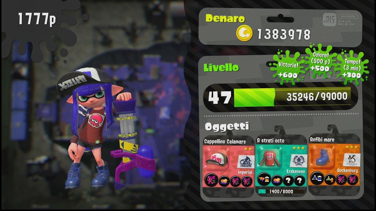 Splatoon 2 (Switch) Zink Mini Splatling (Mini splatling logo) + Octo ...