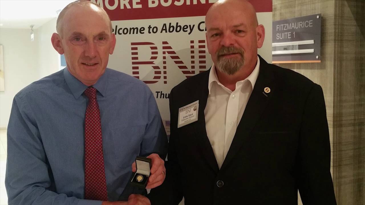 BNI Abbey Chapter North Dublin Gold Club Awards - YouTube