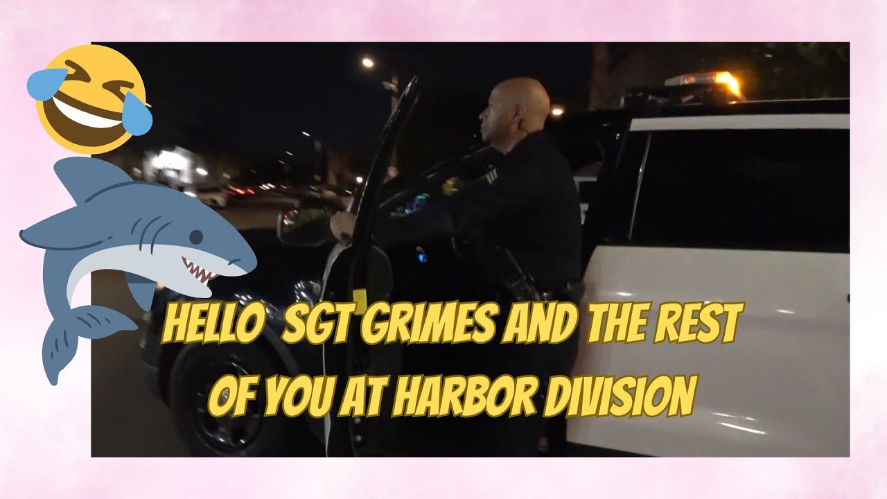 Lapd harbor Hi Grimes and the rest of you - YouTube