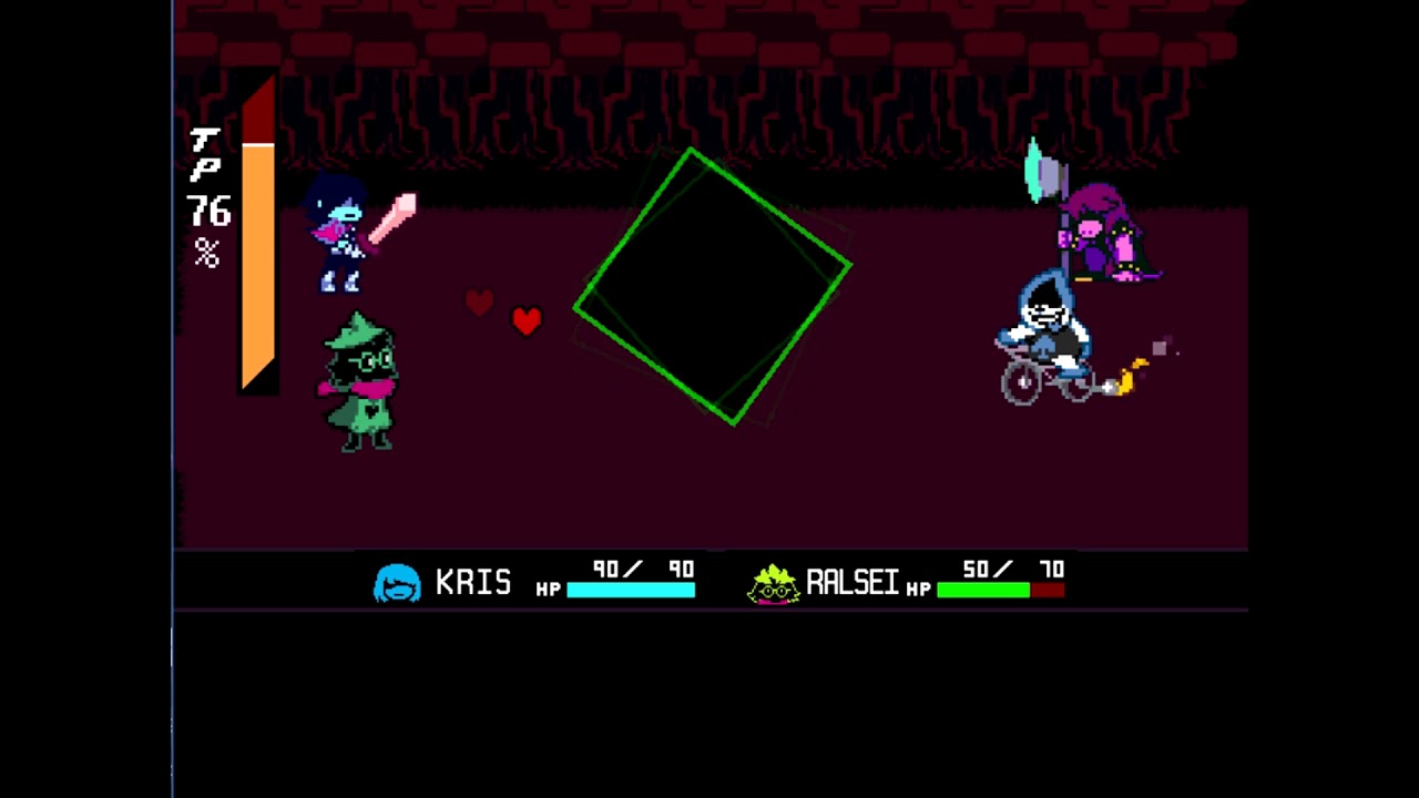 Deltarune Chapter 1: Lancer & Susie Fight - YouTube