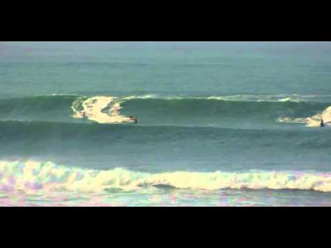 Surfing @ The Cribbar Newquay Cornwall - YouTube