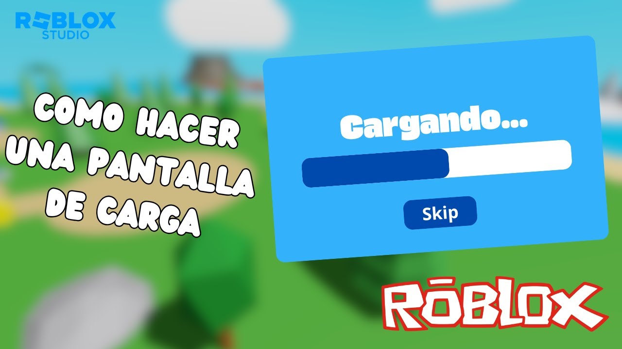 Como hacer una pantalla de carga en Roblox Studio - YouTube