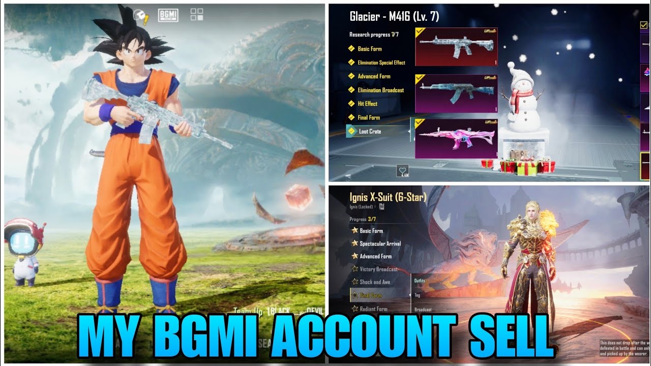 My Bgmi Account For Sale || Selling My Own Bgmi Account || Bgmi Id For ...