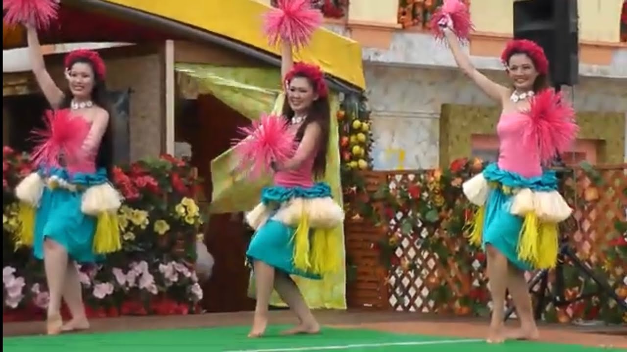 '11.8 フラガール全国きずなキャラバン お台場合衆国めちゃリゾートハワイアンズ タヒチアンダンス Tahitian dance トゥトゥキ ...