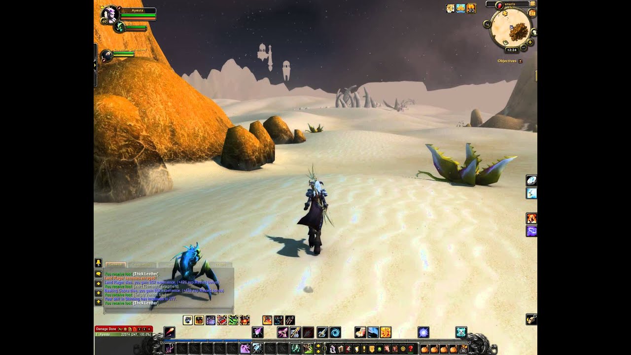 World of Warcraft Into the bug hole - YouTube