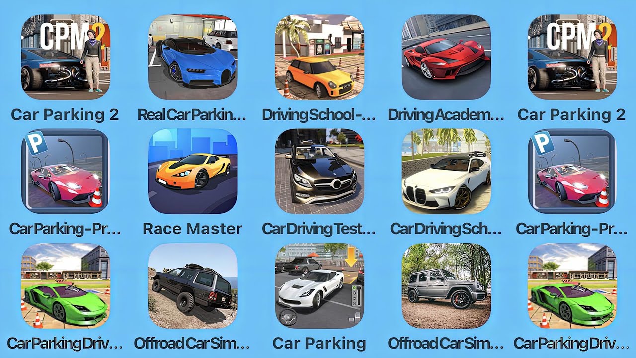 Car Parking 2, Real Car Parking, Driving School, Driving Academy, Car ...