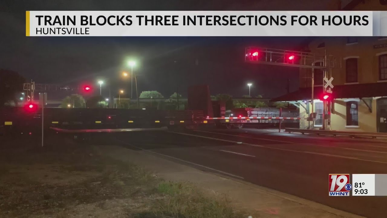 Train Blocks Intersections for Hours - YouTube
