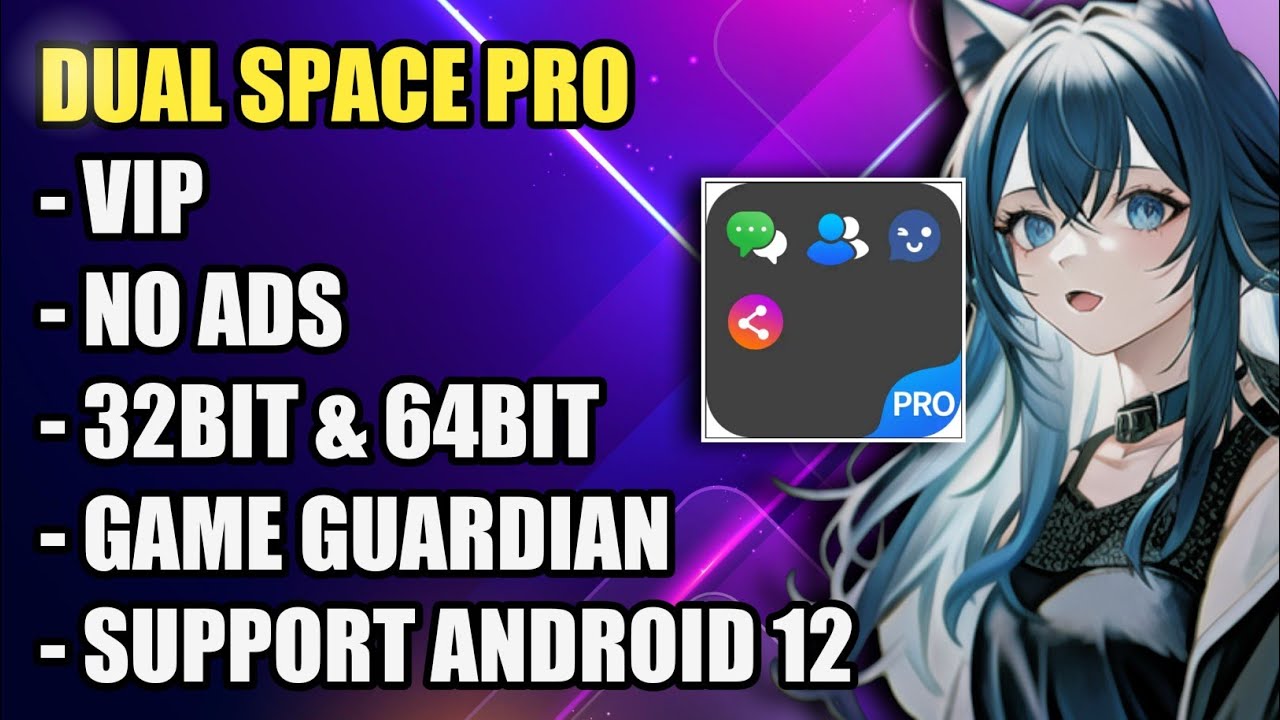 Dual Space Pro Support GG & Android 12 Apakah Bisa?? - YouTube