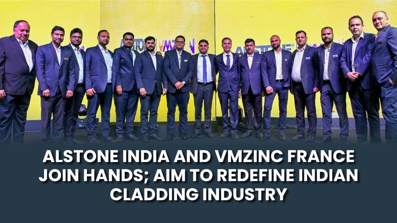 Alstone India and VMZINC France Join Hands, Aim to Redefine Indian Cladding Industry | Market ...