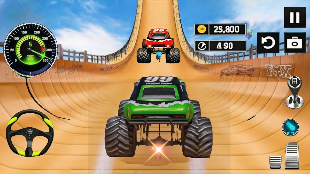 Ultimate Monster Truck Madness on Mega Ramp!" - YouTube