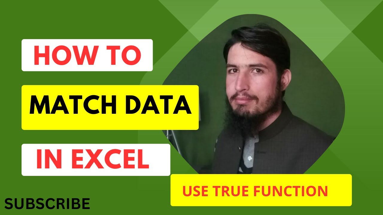 HOW TO MATCH DATA USING TRUE FUNCTION IN EXCEL Excel T YouTube how-to-match-data-using-true-function-in-excel-excel-t-youtube