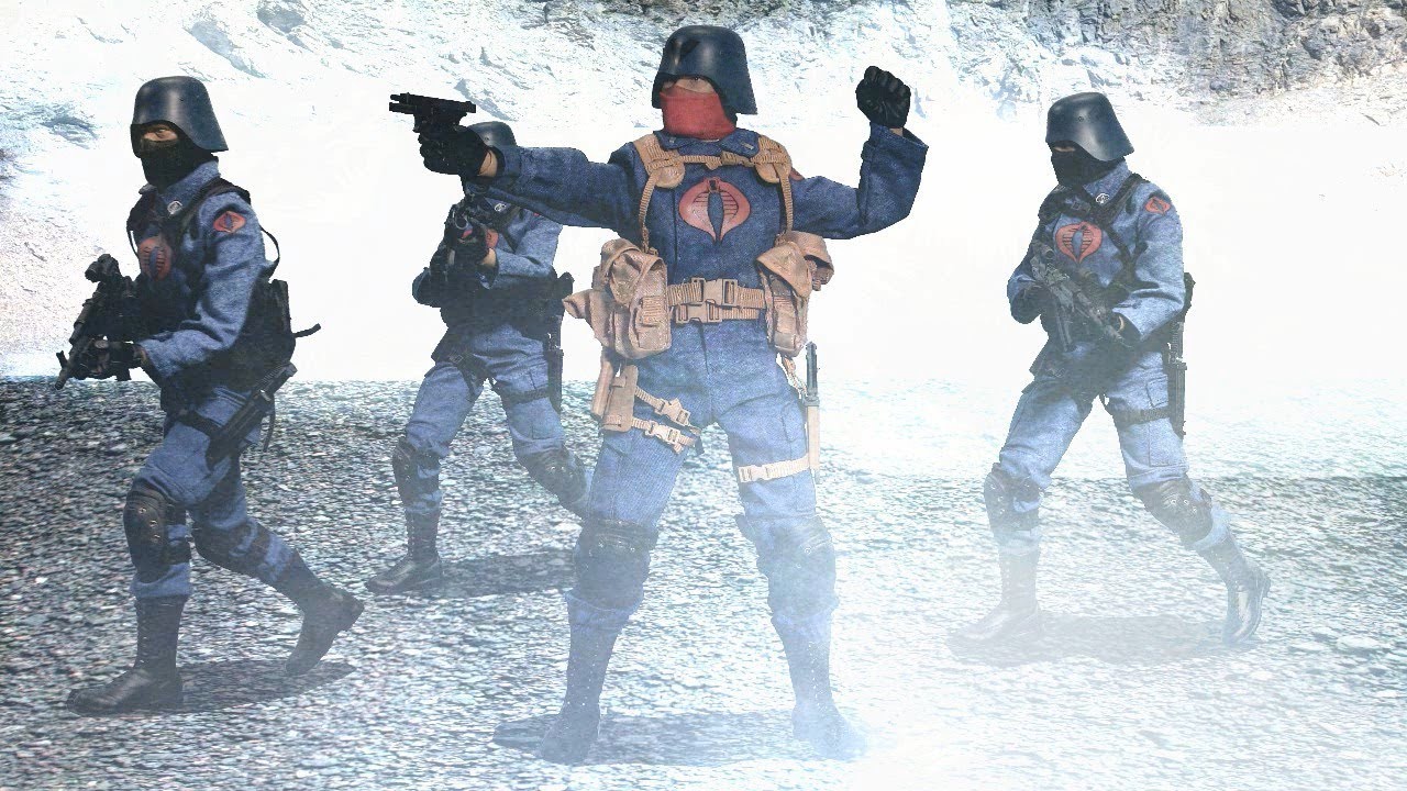 G.I. Joe Sideshow Collectibles Cobra Officer 12 Inch Figure - YouTube